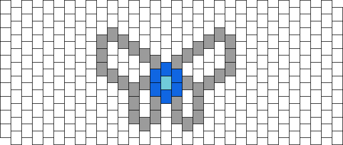 Zelda Navi Charm Pony Bead Patterns | Misc Kandi Patterns for Kandi Cuffs