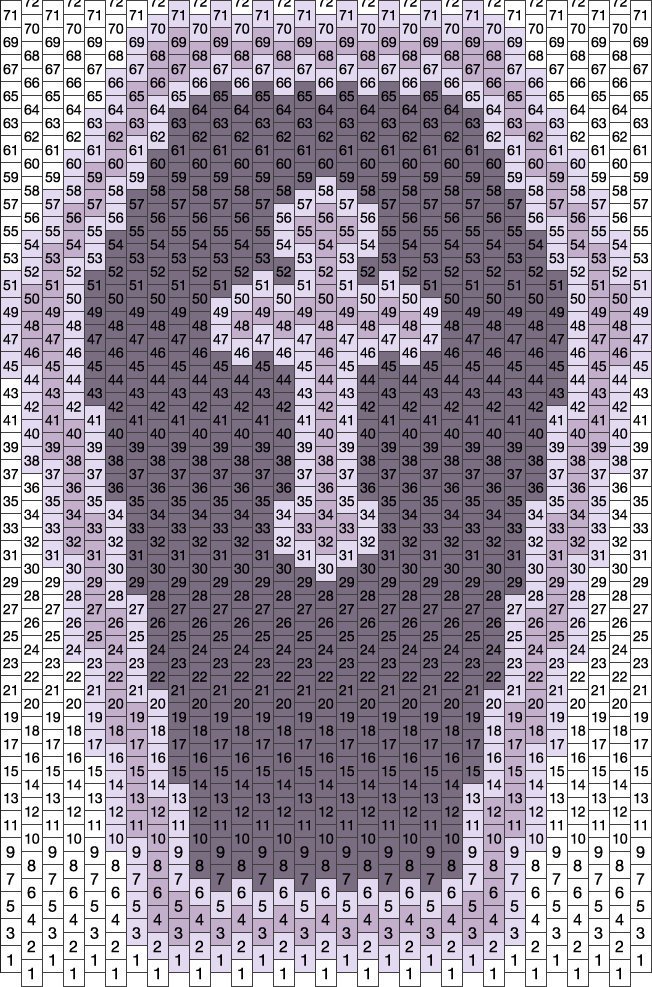 Gothic Purse Panel Pony Bead Patterns | Misc Kandi Patterns for Kandi Cuffs