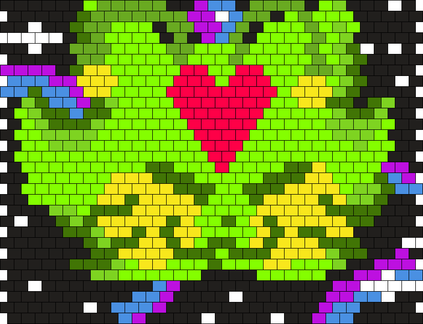 GNARPY!!!!!!!!!! :3 Bead Pattern | Peyote Bead Patterns | Misc Bead ...