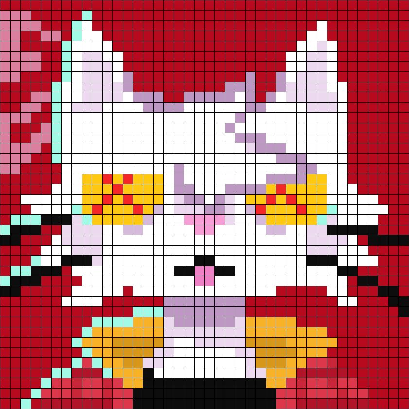 ANVIL CAT Perler Bead Pattern | Bead Sprites | Misc Fuse Bead Patterns
