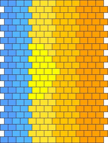 Beach Sunset Bead Pattern | Peyote Bead Patterns | Misc Bead Patterns