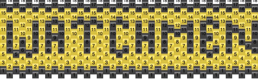 WATCHMEN Pony Bead Patterns | Misc Kandi Patterns for Kandi Cuffs