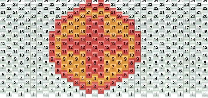 TF2 Medic Emblem RED Pony Bead Patterns | Misc Kandi Patterns for Kandi ...