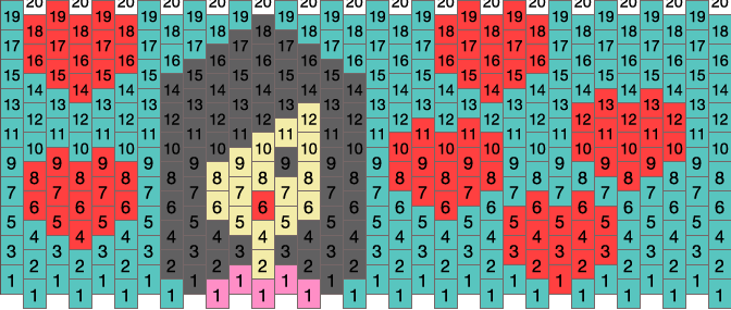 Cute Chic Pony Bead Patterns | Misc Kandi Patterns for Kandi Cuffs