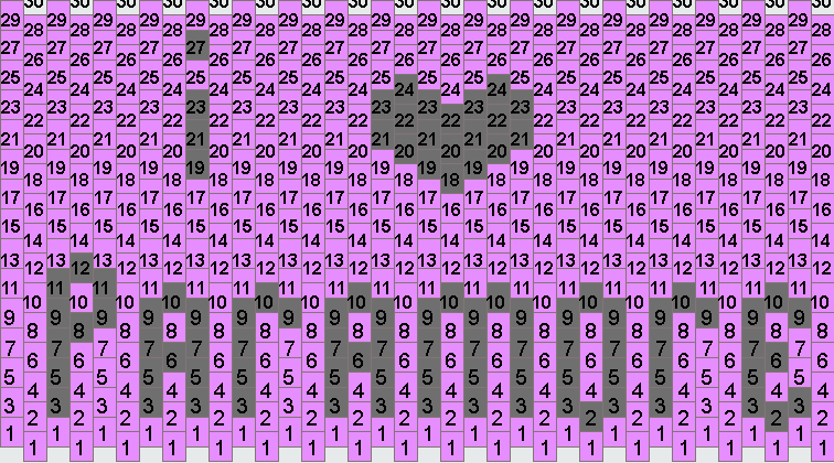 Paramore Flat Pony Bead Patterns | Misc Kandi Patterns for Kandi Cuffs