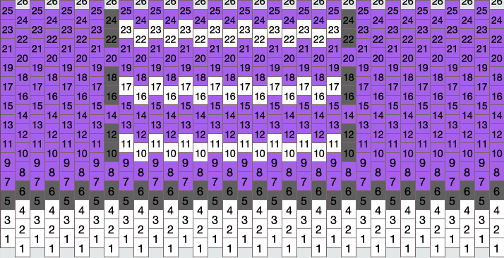 Shoes Pony Bead Patterns | Misc Kandi Patterns for Kandi Cuffs