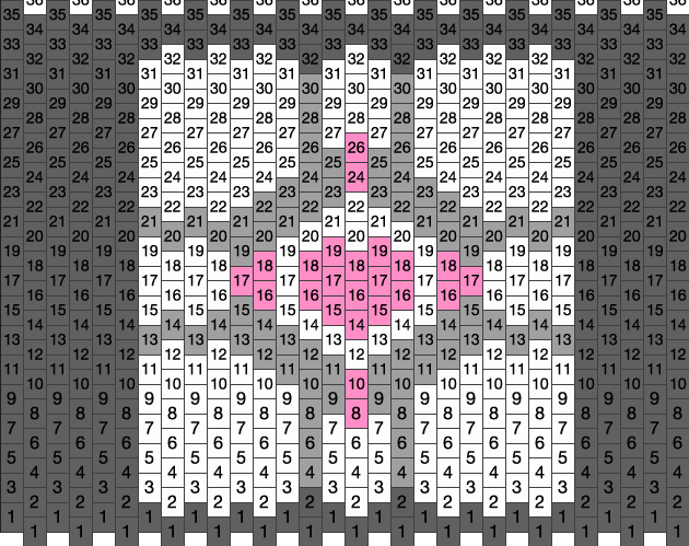 Portal Aperture Cube Pony Bead Patterns | Misc Kandi Patterns for Kandi ...