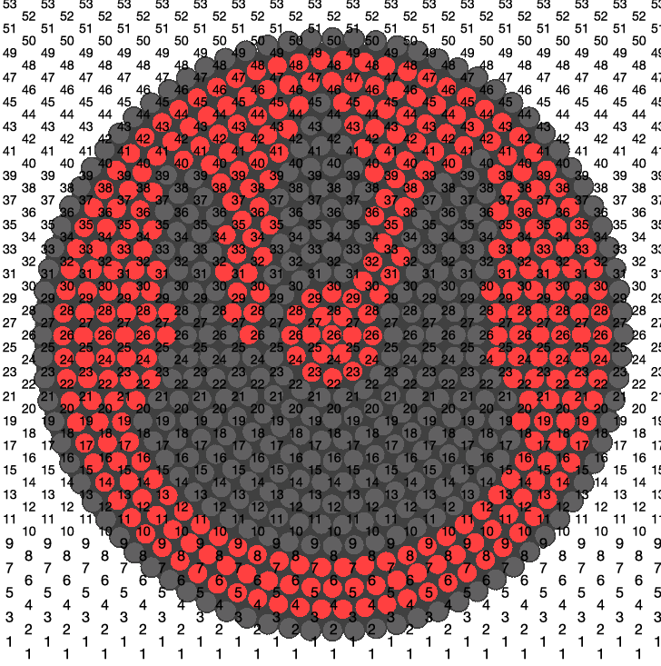 Firebender Symbol Perler Pony Bead Patterns | Misc Kandi Patterns for ...