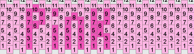 I Love Pink Pony Bead Patterns | Misc Kandi Patterns for Kandi Cuffs