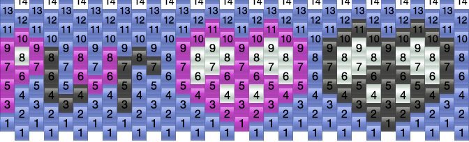 Plur And Peace Signs Pony Bead Patterns | Misc Kandi Patterns for Kandi ...