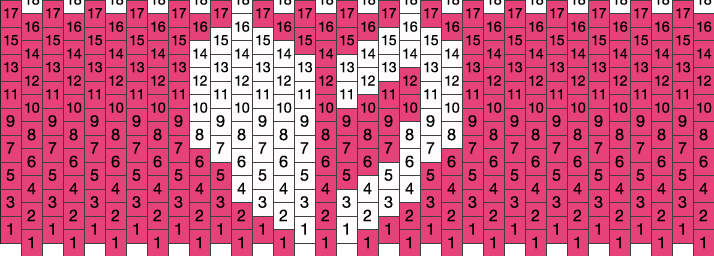 Hero Of Heart Pony Bead Patterns | Misc Kandi Patterns for Kandi Cuffs