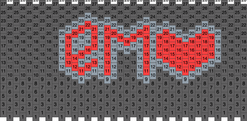 EMO Pony Bead Patterns | Misc Kandi Patterns for Kandi Cuffs