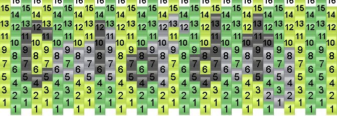 Call Of Duty Pony Bead Patterns | Misc Kandi Patterns for Kandi Cuffs