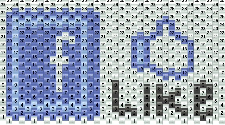 Facebook Like It Pony Bead Patterns | Misc Kandi Patterns for Kandi Cuffs