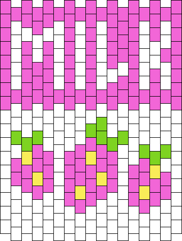 Strawberry Milk Carton Panel Pony Bead Patterns | Misc Kandi Patterns ...