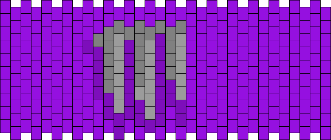 Ultra Violet Monster Pony Bead Patterns | Misc Kandi Patterns for Kandi ...