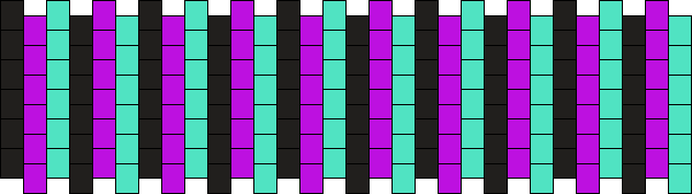 Funky Lil Thing Pony Bead Patterns | Misc Kandi Patterns for Kandi Cuffs