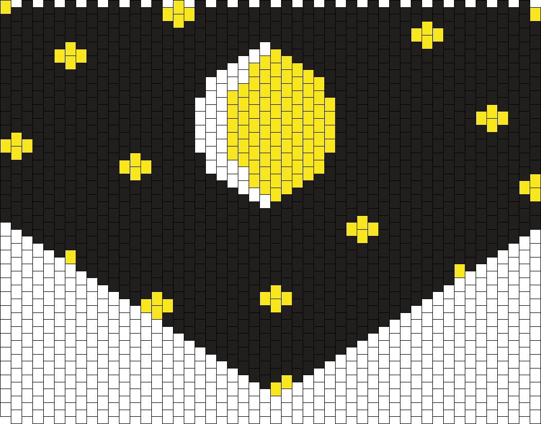 Sun And Moon Wall Hanging Tapestry Pony Bead Patterns | Misc Kandi ...