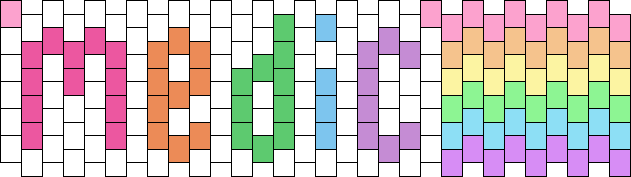 Pastel Medic Team Fortress 2 Pony Bead Patterns | Misc Kandi Patterns ...