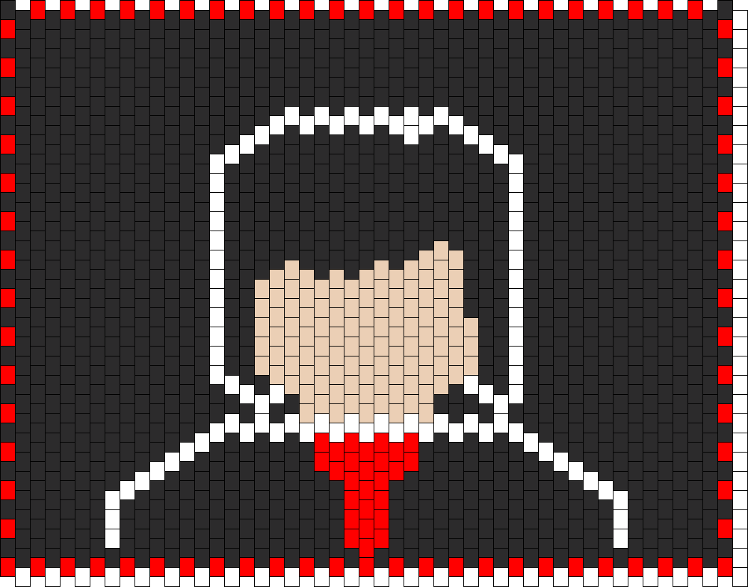 MCR Panel Gerard! Pony Bead Patterns | Misc Kandi Patterns for Kandi Cuffs