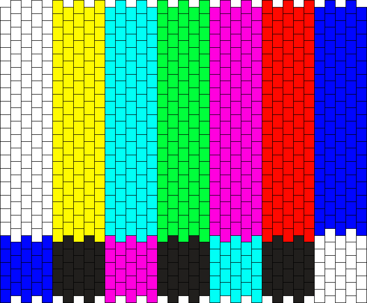 Tv Bar Bag Front And Back Pony Bead Patterns | Misc Kandi Patterns for ...