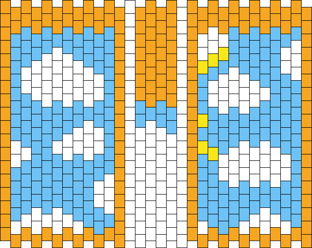 Day Purse/Frame 1[Sides2] Pony Bead Patterns | Misc Kandi Patterns for ...