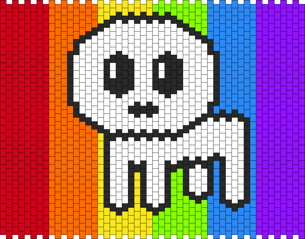 TBH / Autism Creature / YIPPEE Pony Bead Patterns | Misc Kandi Patterns ...