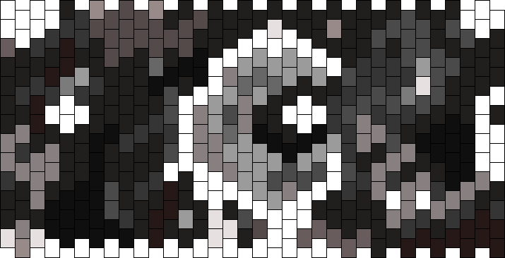 Starry Night With Moon XD Pony Bead Patterns | Misc Kandi Patterns for ...