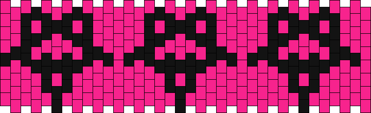 Heartagram Pony Bead Patterns | Misc Kandi Patterns for Kandi Cuffs