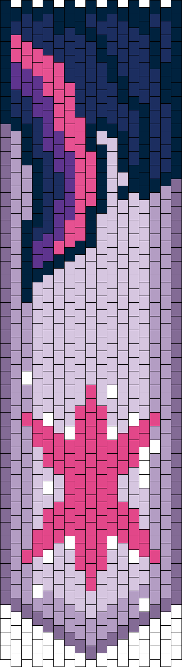 Twilight Tapestry Pony Bead Patterns | Misc Kandi Patterns for Kandi Cuffs