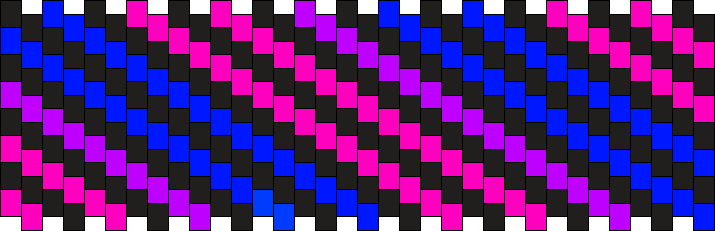 SceneCORE Pride Cuff Pony Bead Patterns | Misc Kandi Patterns for Kandi ...