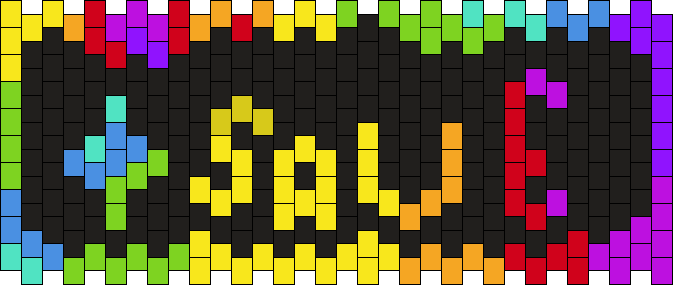 Undertale - Frisk - SAVE -w- Pony Bead Patterns | Misc Kandi Patterns ...