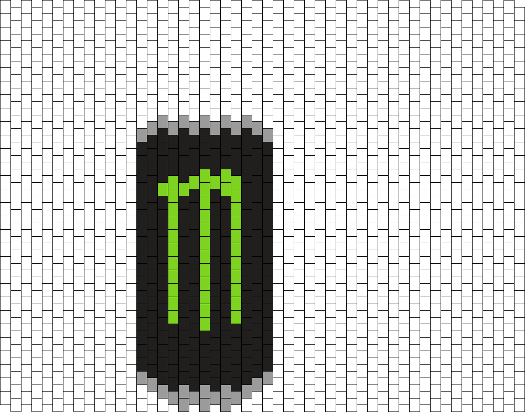 Monster Panel Pony Bead Patterns | Misc Kandi Patterns for Kandi Cuffs
