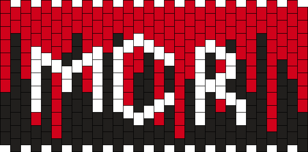 Mcr Blood Drip Cuff Pony Bead Patterns | Misc Kandi Patterns for Kandi ...