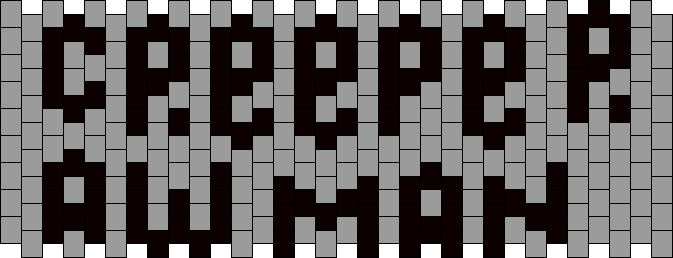 Minecraft Pattern Creeper Aw Man Pony Bead Patterns | Misc Kandi ...