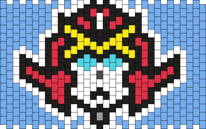 Rodimus Prime Transformers Pony Bead Patterns | Misc Kandi Patterns for ...