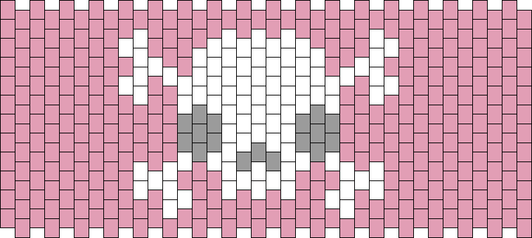 Skull N Bones Pony Bead Patterns | Misc Kandi Patterns for Kandi Cuffs