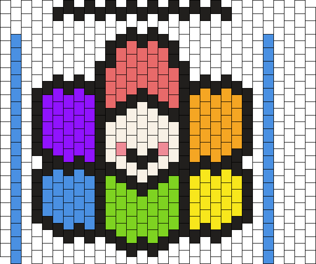 Dandy's World Medkit Cuff (Multi-Stitch) Pony Bead Patterns | Misc ...