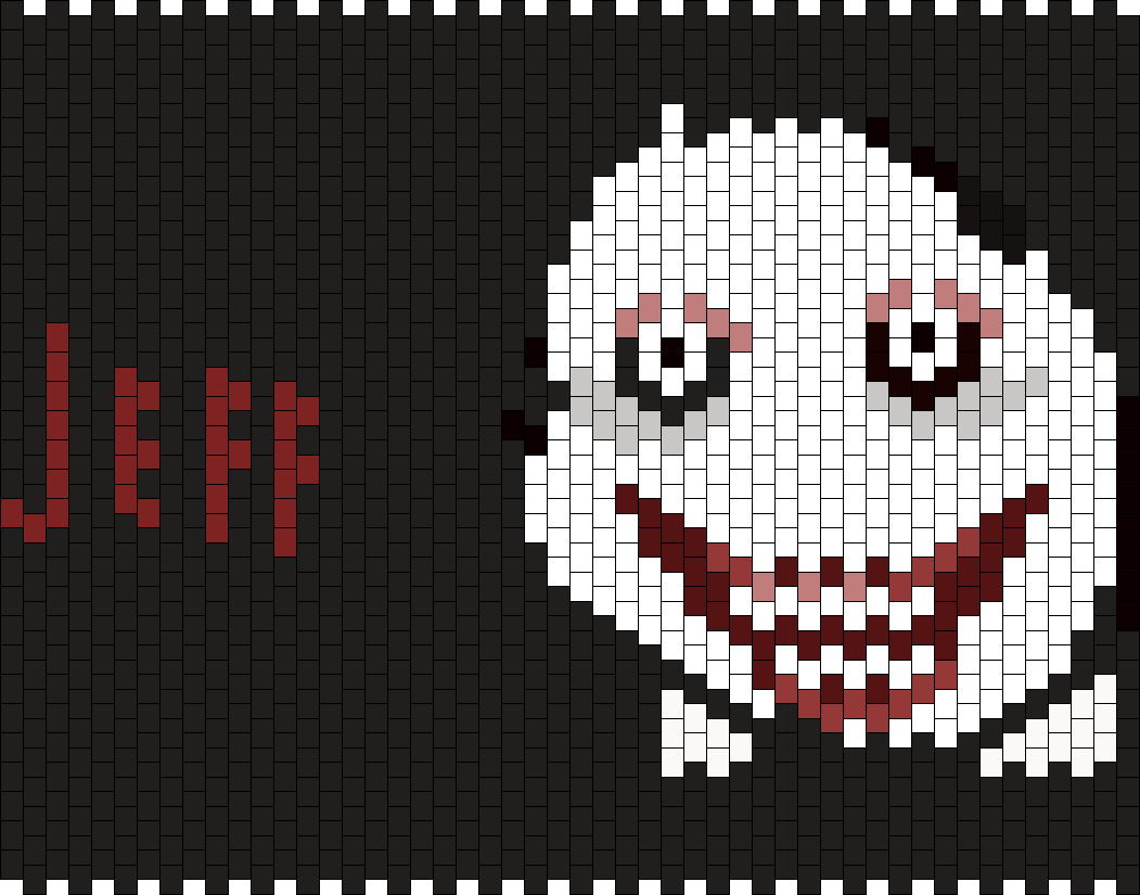 Jeff The Killer Pixel Art Mal