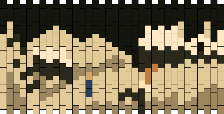 Weezer Pinkerton Pony Bead Patterns | Misc Kandi Patterns for Kandi Cuffs