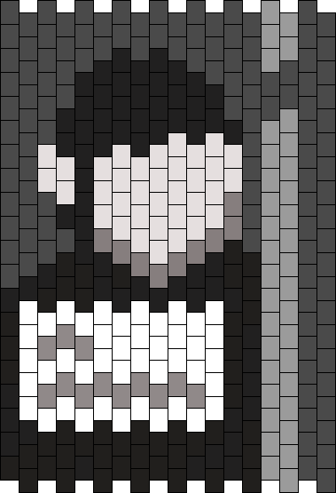 The Outsiders Book Cover Pony Bead Patterns | Misc Kandi Patterns for ...