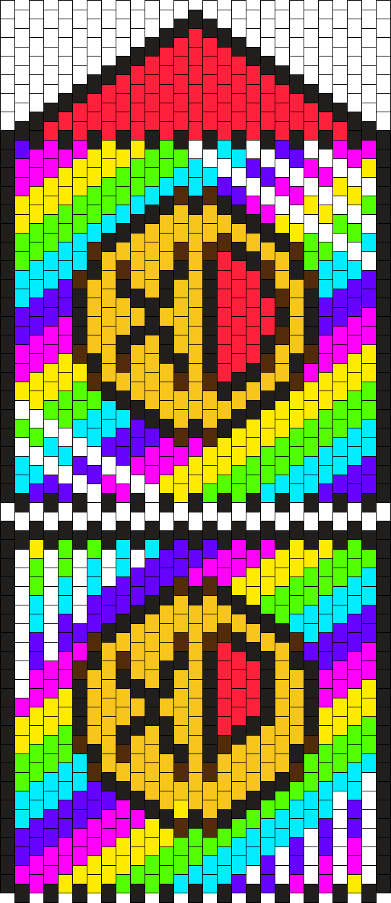 Scene Purse Pony Bead Patterns | Misc Kandi Patterns for Kandi Cuffs