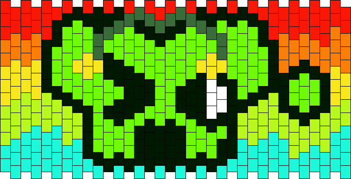 Alien Mouse Pony Bead Patterns | Misc Kandi Patterns for Kandi Cuffs