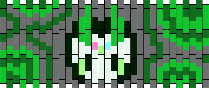 Shuriken PHIGHTING! Peyote Cuff Pony Bead Patterns | Misc Kandi ...
