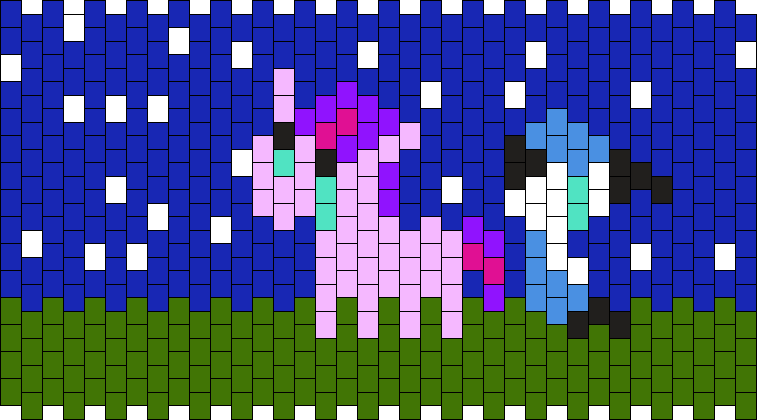 Mordetwi Pony Bead Patterns | Misc Kandi Patterns for Kandi Cuffs