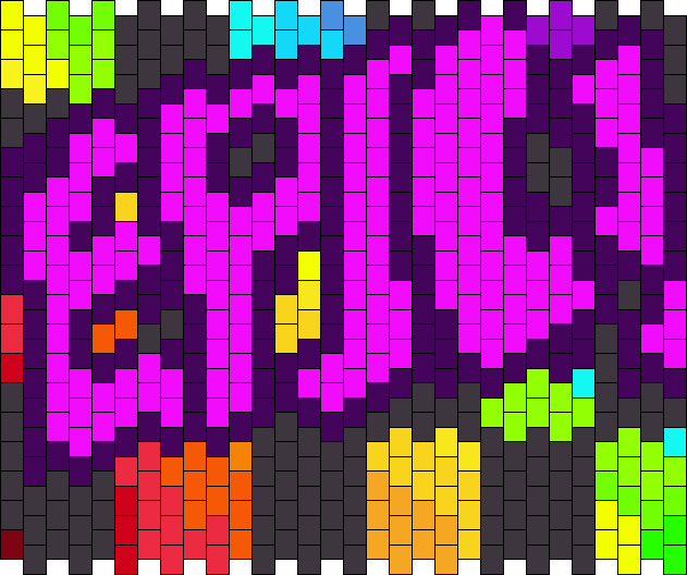 Epic! Pony Bead Patterns | Misc Kandi Patterns for Kandi Cuffs