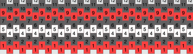 Pokemon Themed Checker Pony Bead Patterns | Simple Kandi Patterns for ...