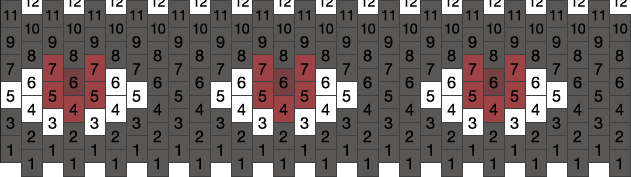 Eye Cuff Pony Bead Patterns | Simple Kandi Patterns for Kandi Cuffs