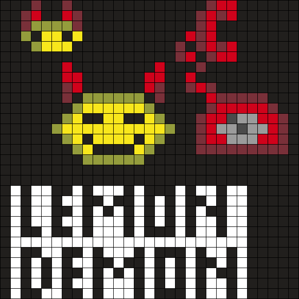 Lemon Demon Patterns Perler Bead Pattern | Bead Sprites | Simple Fuse ...