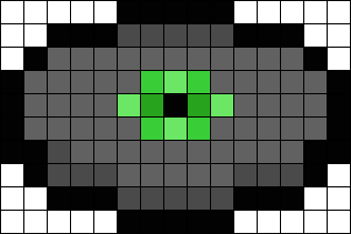 Minecraft Music Disk Far Perler Bead Pattern | Bead Sprites | Simple ...